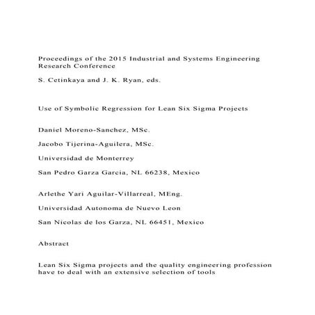 Proceedings of the 2015 Industrial and Systems Engineering Res.docx