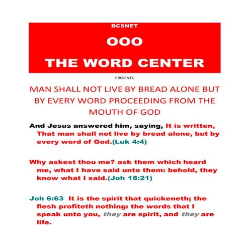 PROCEEDING WORD | DOCX | Christianity | Religion & Spirituality