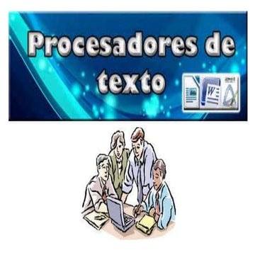 Procesadores de texto | PPTX