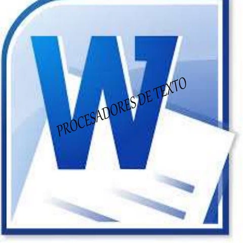 Procesadores de texto 2 | PPTX | Computing | Technology & Computing