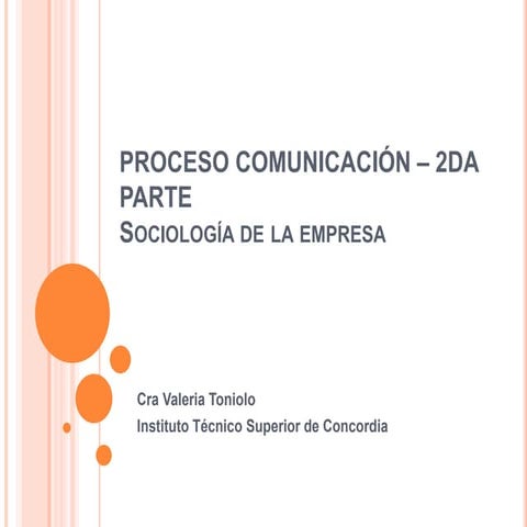 Comunicacion laboral | PPTX