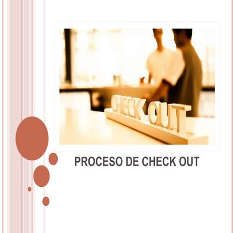 Proceso de check out | PPTX