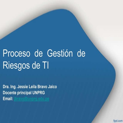 Proceso de Gestión de Riesgos de TI.pptx