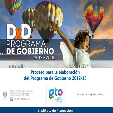 Estudio del programa gubernamental de desarrollo | PPTX