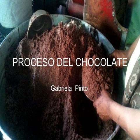 Proceso del chocolate | PPT