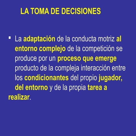 La Toma de Decisiones | PDF