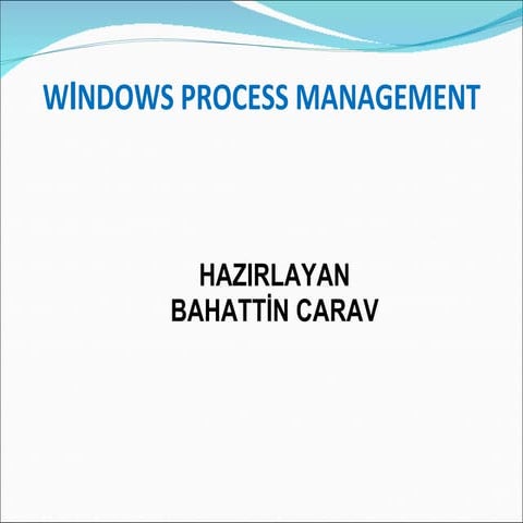 windows_process_management | PPT