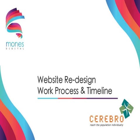 Work Process & Timeline : www.cerebro-rm.com re-design | PPTX