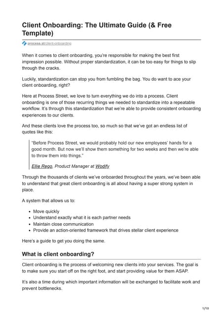 Vendor Onboarding The Ultimate Guide | PDF