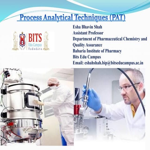Process Analytical Technology (PAT) | PPTX