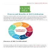Process and Benefits of ISO Certification