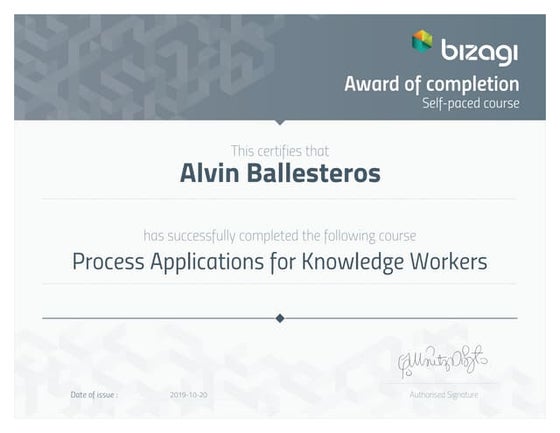 BPM Self-paced course completion - Process modeling | PPT