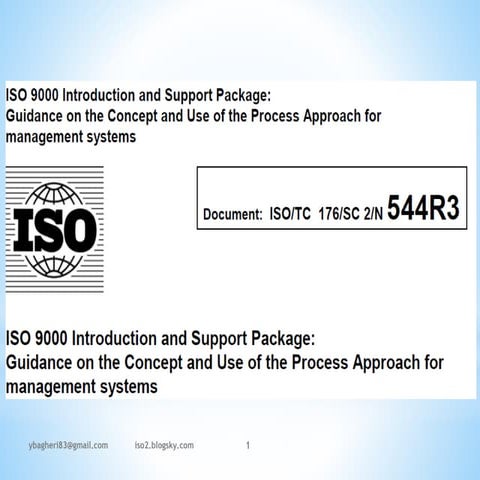 Process Approach for management system | PPTX