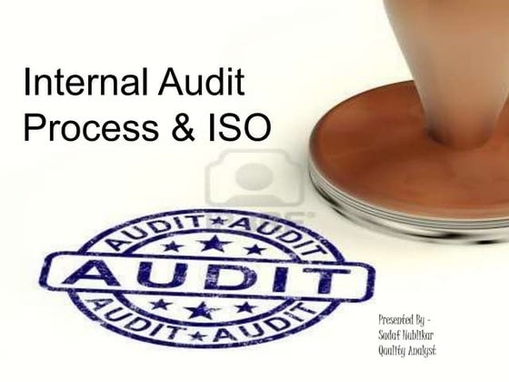 Basic Internal Auditing Presentation | PPT