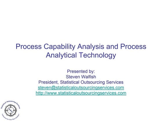 Statistical process control | PPT