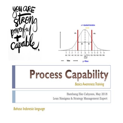Process capability awareness may 2018 | PDF