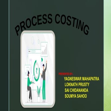 process costing.pptx for MBA and PGDM Students | PPTX