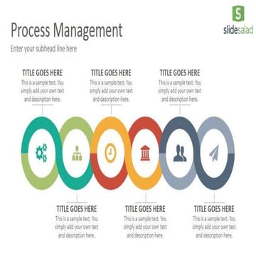 Process Diagrams Google Slides Presentation Template - SlideSalad | PPT