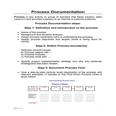 Process+documentation | PDF | Technology & Computing