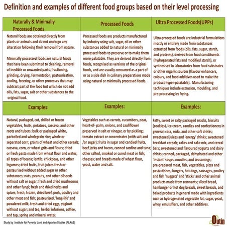 Processed foods | PDF