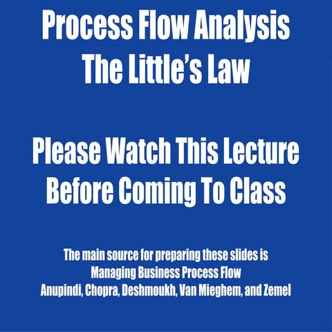 Process flow analysis Basics define.pptx