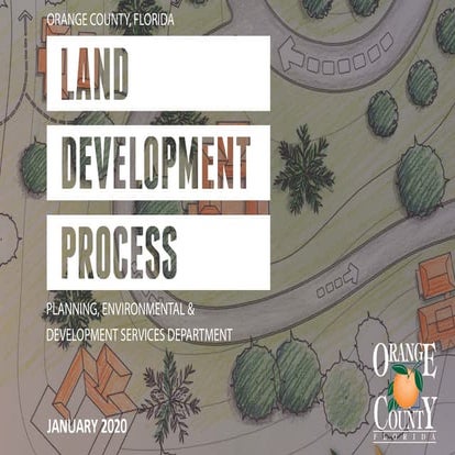 Land Development Process - Orange County, Florida | PDF