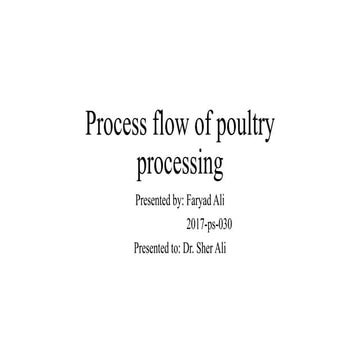 Dressing poultry | PPTX