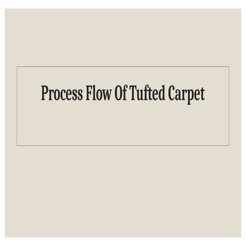 Process Flow of Hand Tufted Carpets.pptx