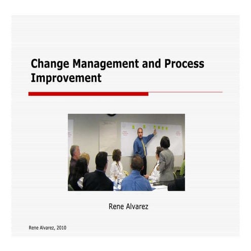 Process improvement and change management | PDF