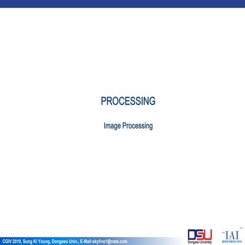 Processingopen Cv Ppt