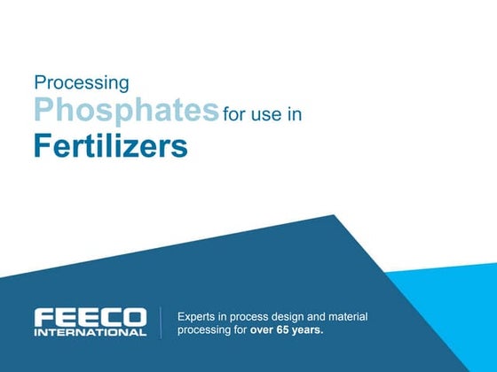 Manufacturing of Di-Ammonium phosphate | PPTX | Agriculture | Industries