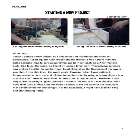 Process journal | PDF