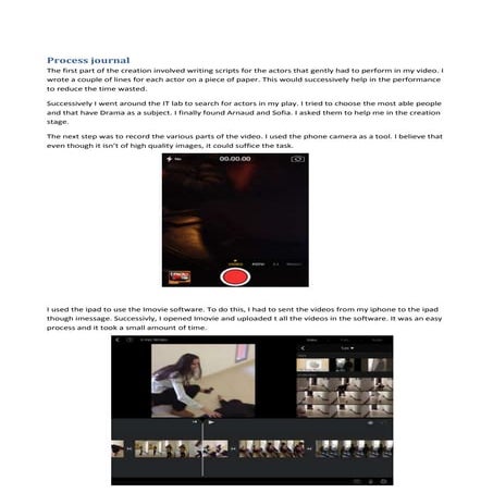 Process journal | PDF