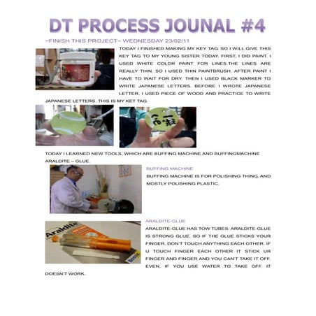 Process journal #4 | PDF