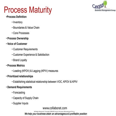 Process maturity | PPTX