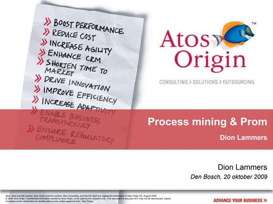Uitnodiging martijn zoet process mining | PDF