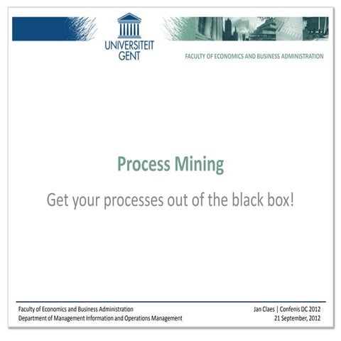 Process Mining by Jan Claes | PDF | Databases | Computer Software and Applications