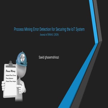 Process mining error detection for security iot | PDF