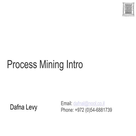 Process Mining Intro (Eng) | PDF