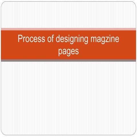 Coursework contents page analysis | PPTX