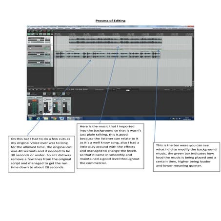 Process of editing | DOCX