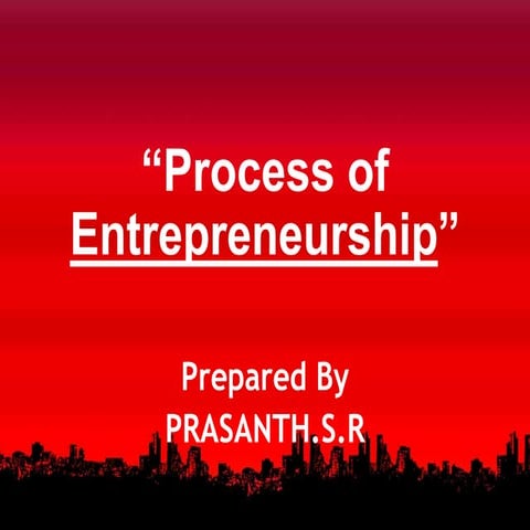 Five Stages of the Entrepreneurial Process.ppt