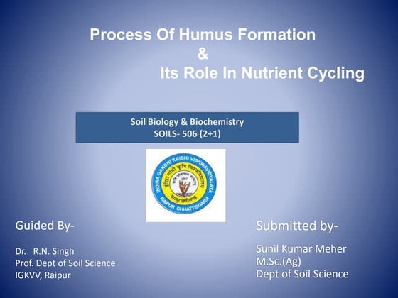 Soil fertility | PPT