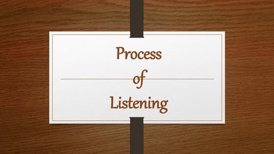 Listening and its Types | PPTX