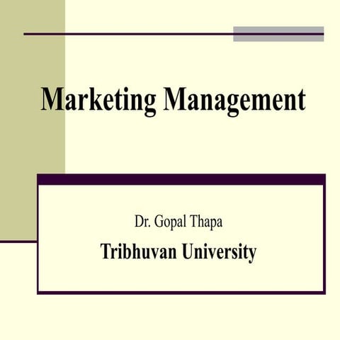 Process of marketing management (1) | PPT
