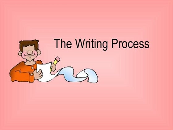 Introduction: Process Writing | PPT