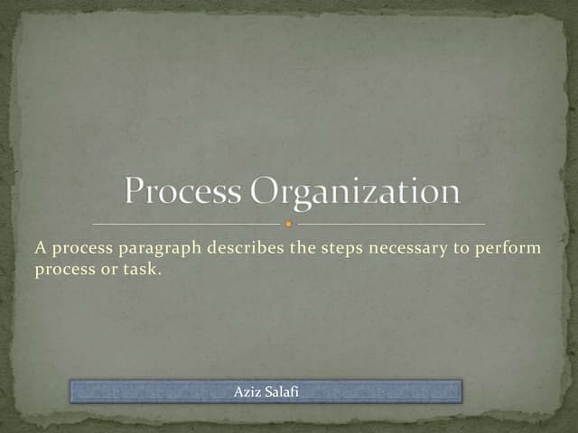 Writing a Paragraph | PPTX