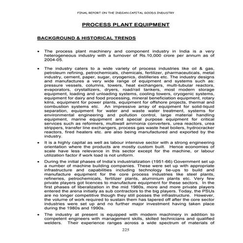 Process plant equipment | PDF