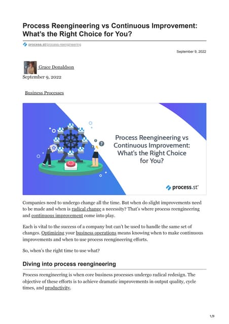 Your Path to Smarter Operations: Business Process Improvement Explained ...