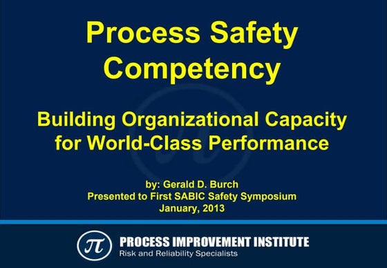 Process Safety Kpi | PPT